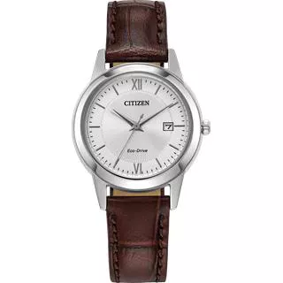 Citizen FE1087-28A Classic Silver Dial Watch 29.5mm